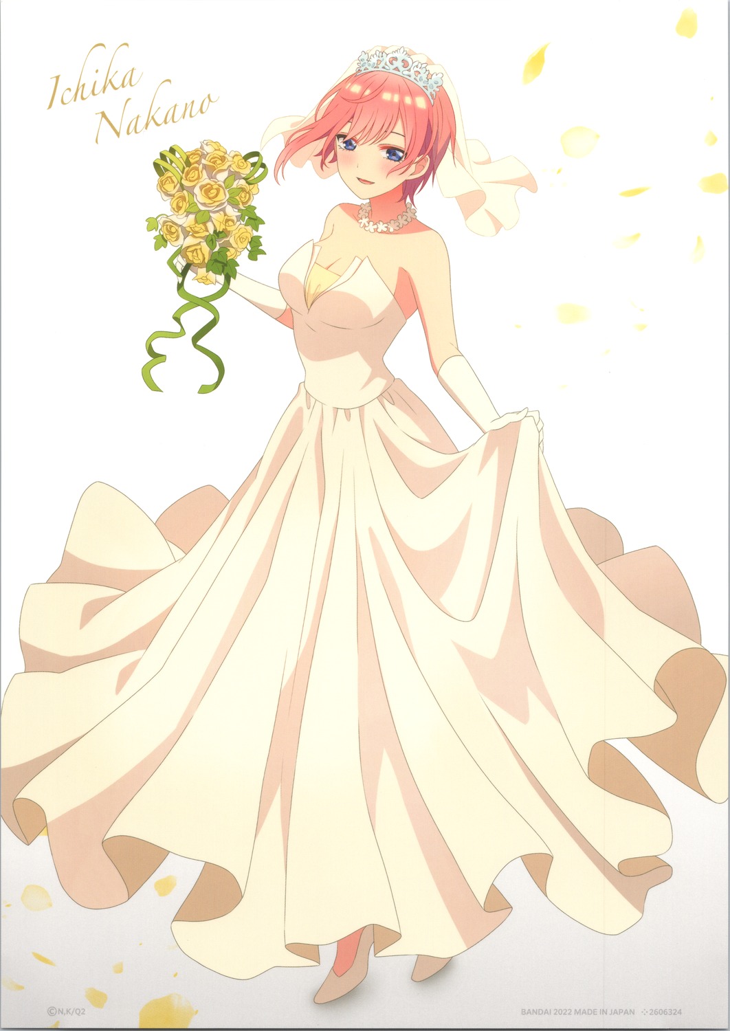 5-toubun no hanayome nakano ichika dress no bra tagme wedding dress | #1143258 | yande.re